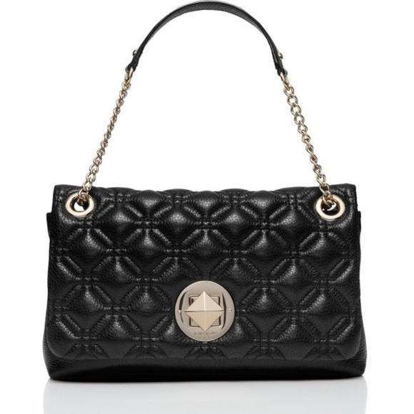 kate spade | Bags | Kate Spade Black Astor Court Cynthia Shoulder Bag ...